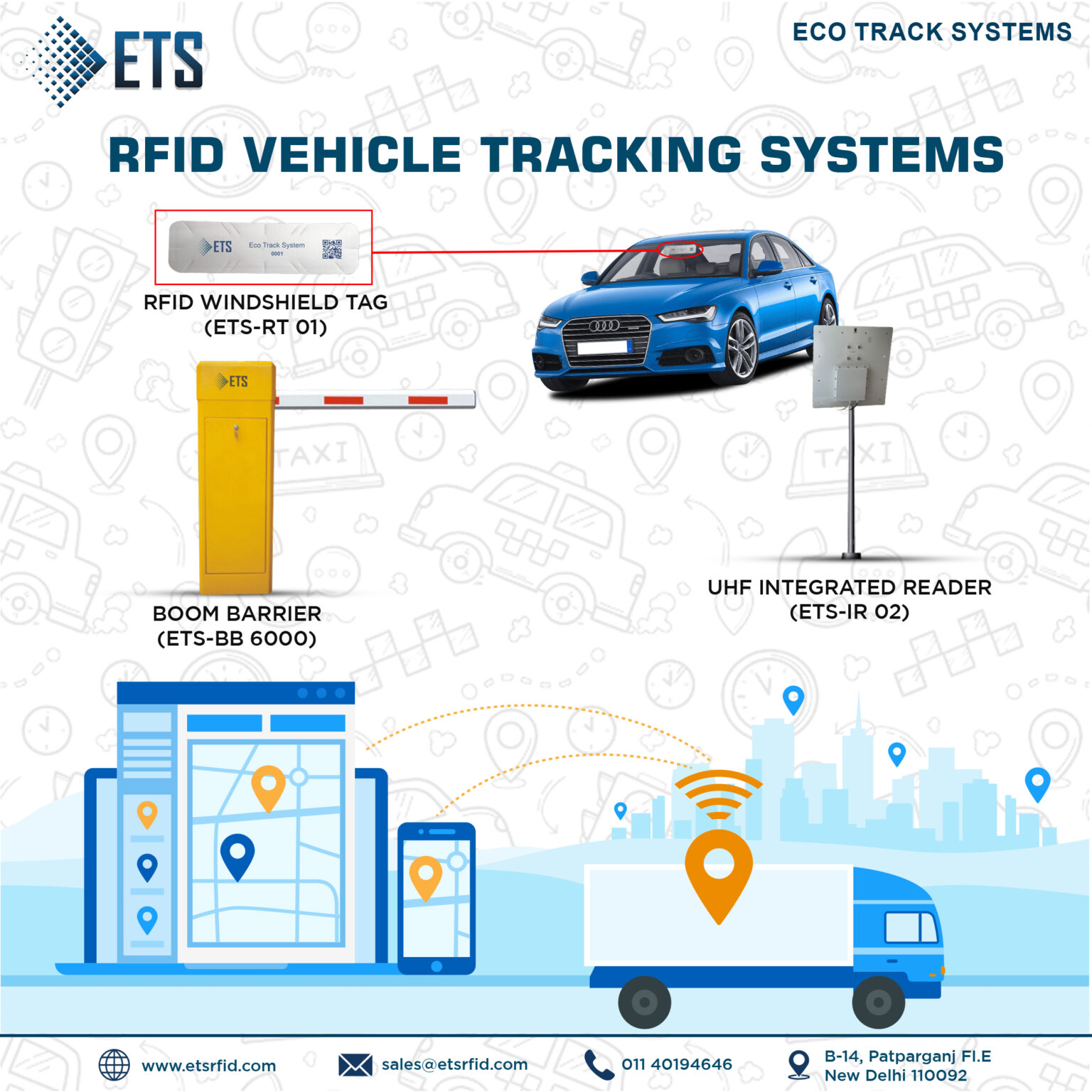 RFID Vehicle Tracking India, RFID Vehicle Tracking Solutions - ETS